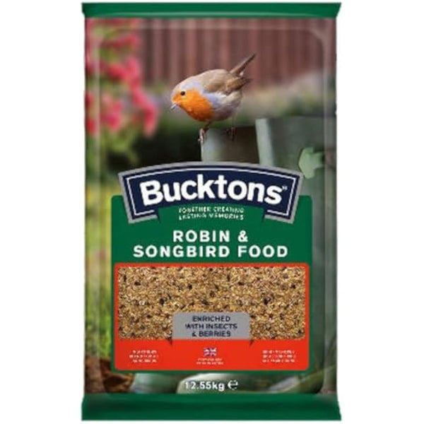 Bucktons Robin and Songbird Seed Mix, 12.55 kg – Pet Source UK