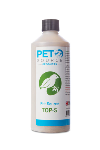 Pet Source Top-S For Pre-Breeding, Rearing & Moulting 500ml – Pet Source UK